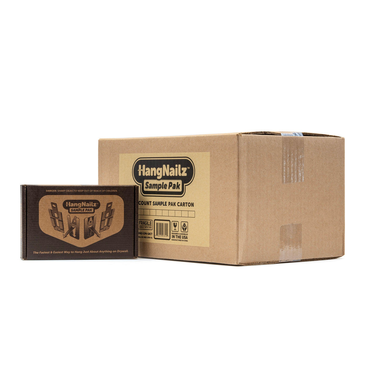 HangNailz™ Sample Pak, Series 1—18-Count Carton – HangNailz™ Superstore